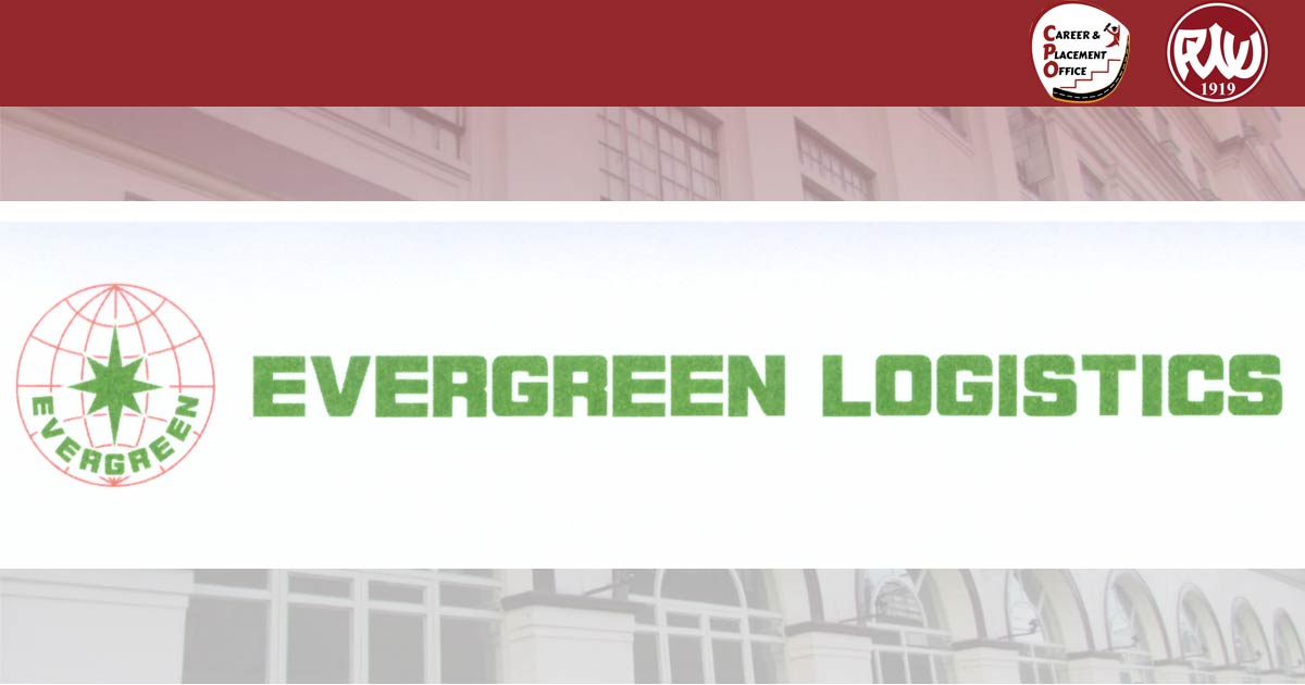 PWU CPO | Job Opportunity: Evergreen Logistics Philippines Corp.